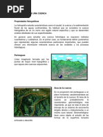 Definición de Parteaguas en Hidrología | PDF | Cuenca de drenaje | Longitud