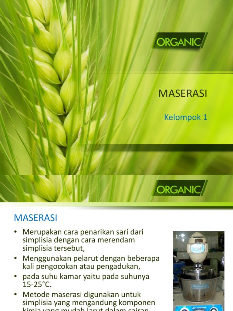 Maserasi ppt-1 | PDF