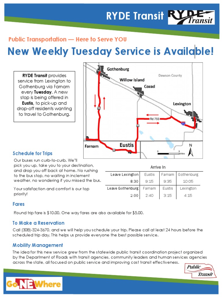 Ryde Transit Route | PDF
