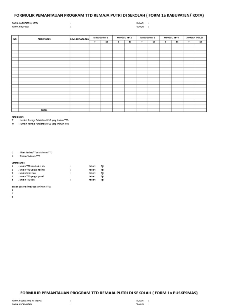 Laporan TTD Rematri-1 | PDF