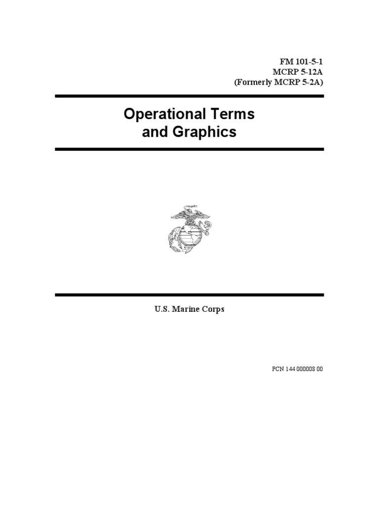 Operational Terms and Graphics (MCRP 5-12a) | Military Intelligence ...