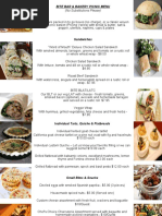 Roman Menu Booklet | PDF | Dumpling | Salad