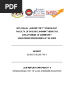 SK015 Lab Manual - Final | PDF | Chemistry | Titration