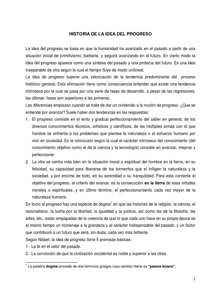 Ardohain - Historia de La Idea de Progreso PDF | PDF | Sociedad | Teoría de la modernización