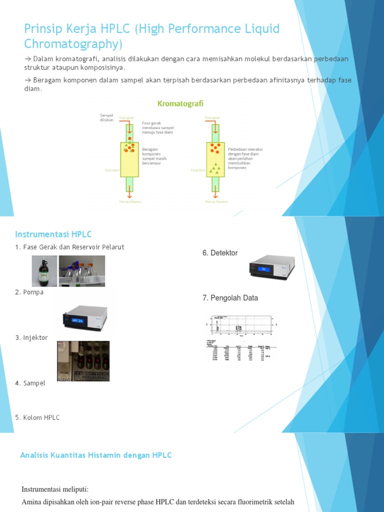 Prinsip Kerja HPLC | PDF