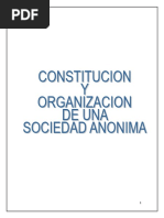 Ejemplo de Una Escritura de Constitucion de Empresa S.A de C.V en El Salvador | PDF | Junta ...