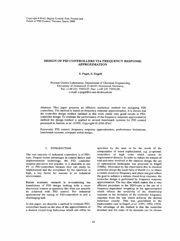 Controladores Pid | PDF | Control Theory | Applied Mathematics