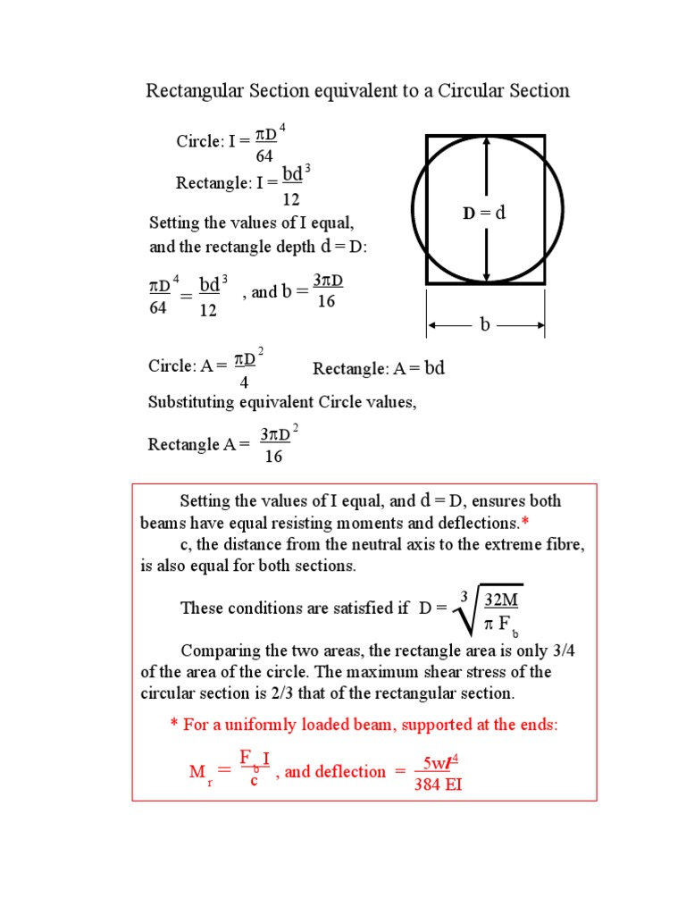 Engineering Beam Section Analysis | PDF