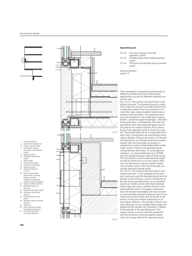 Spandrel Panel | PDF | Precast Concrete | Building Insulation