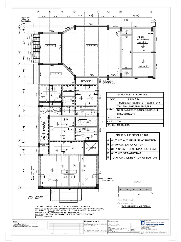 Ascon Consultants: Structural Design Planning Construction | PDF