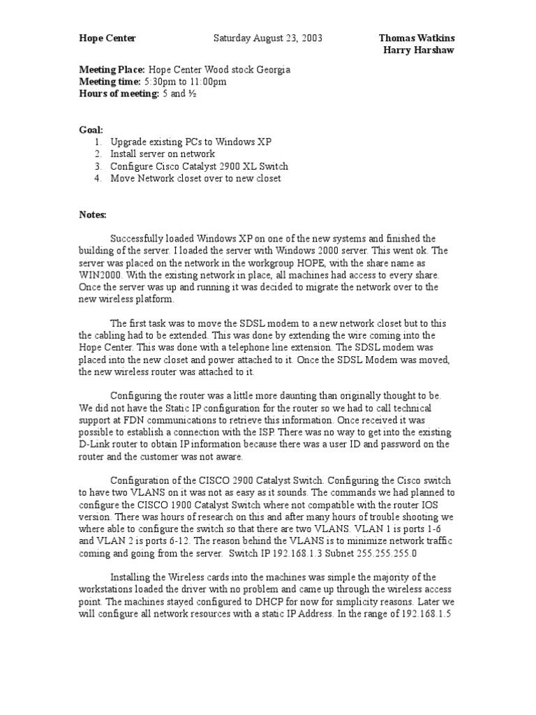 August 23 2003 | PDF | Router (Computing) | Computer Network