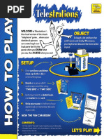 DIY Telestrations Game Instructions | PDF | Home & Garden