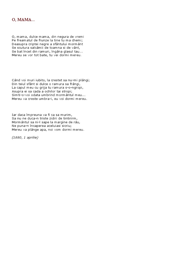 Mihai Eminescu | PDF