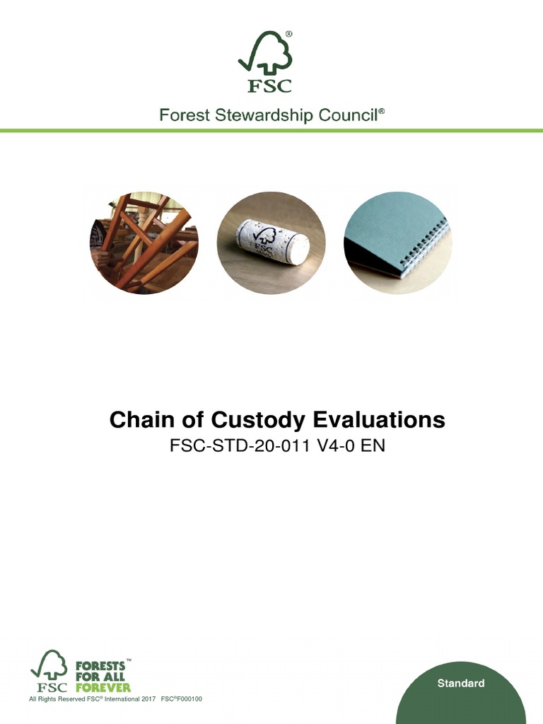 FSC-STD-20-011 V4-0 en Chain of Custody Evaluations | Download Free PDF ...