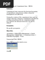 SAP Funds Management - Commitment Item | PDF | Hierarchy | Computing
