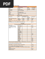 Fabric Detail Specification Sheet | PDF | Textiles | Crafts