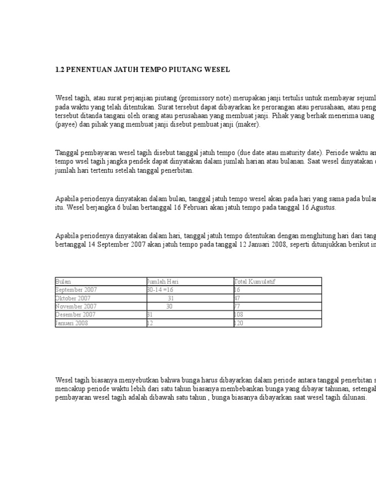 13+ Contoh Kasus Wesel Tagih Dan Penyelesaiannya Terpopuler - Informasi ...