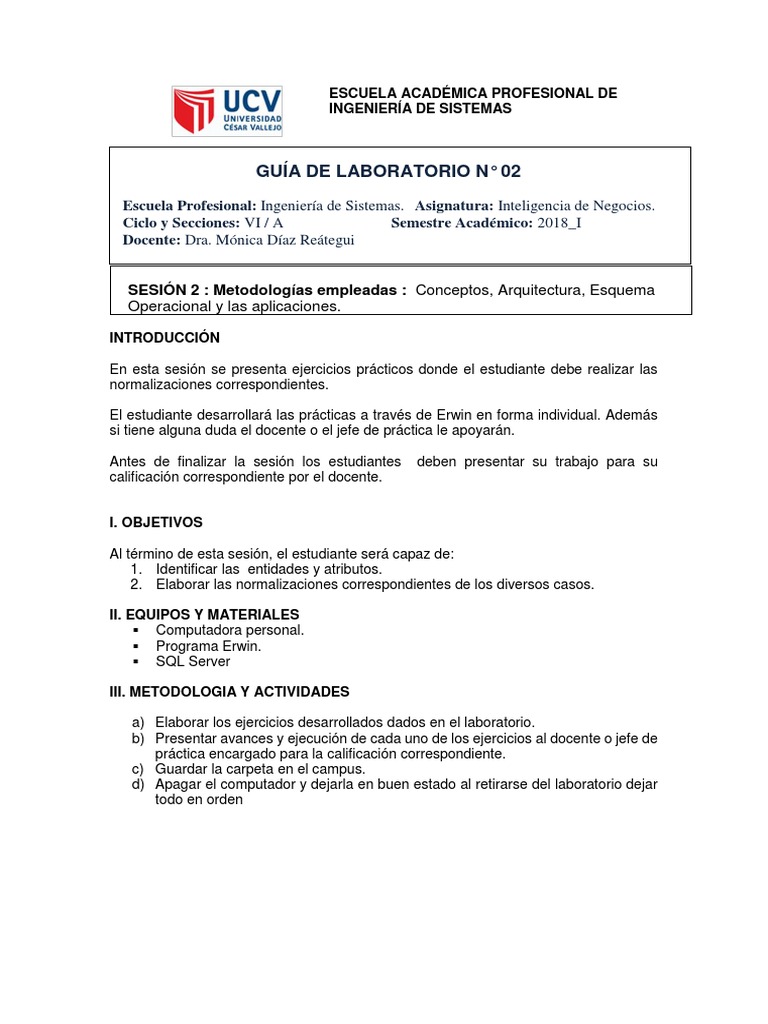 LAB2 Ucv | PDF | Tabla (base de datos) | SQL