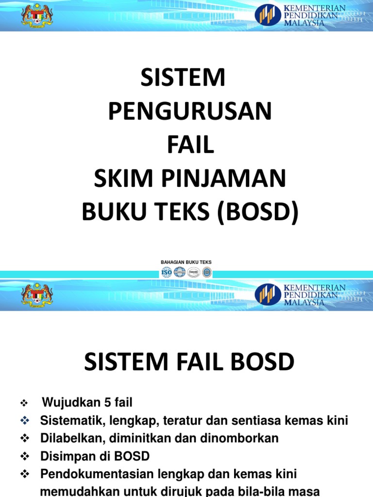 Sistem Fail Bosd | PDF
