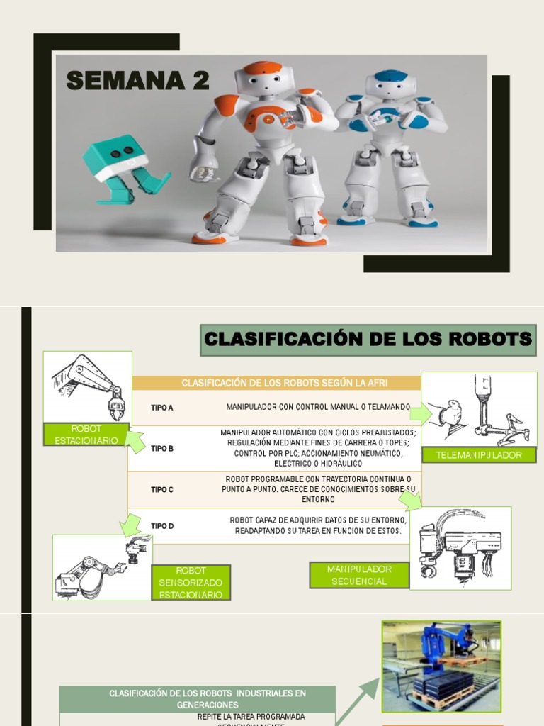 Robota Guiados, Paralelos, Seriales | PDF | Robot | Robótica