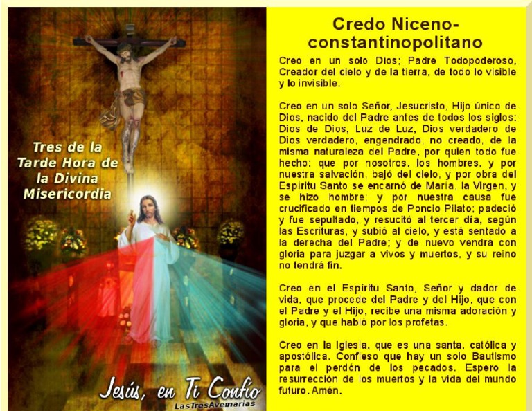 Credo Niceno Constantinopolitano LIAAAAAA | PDF