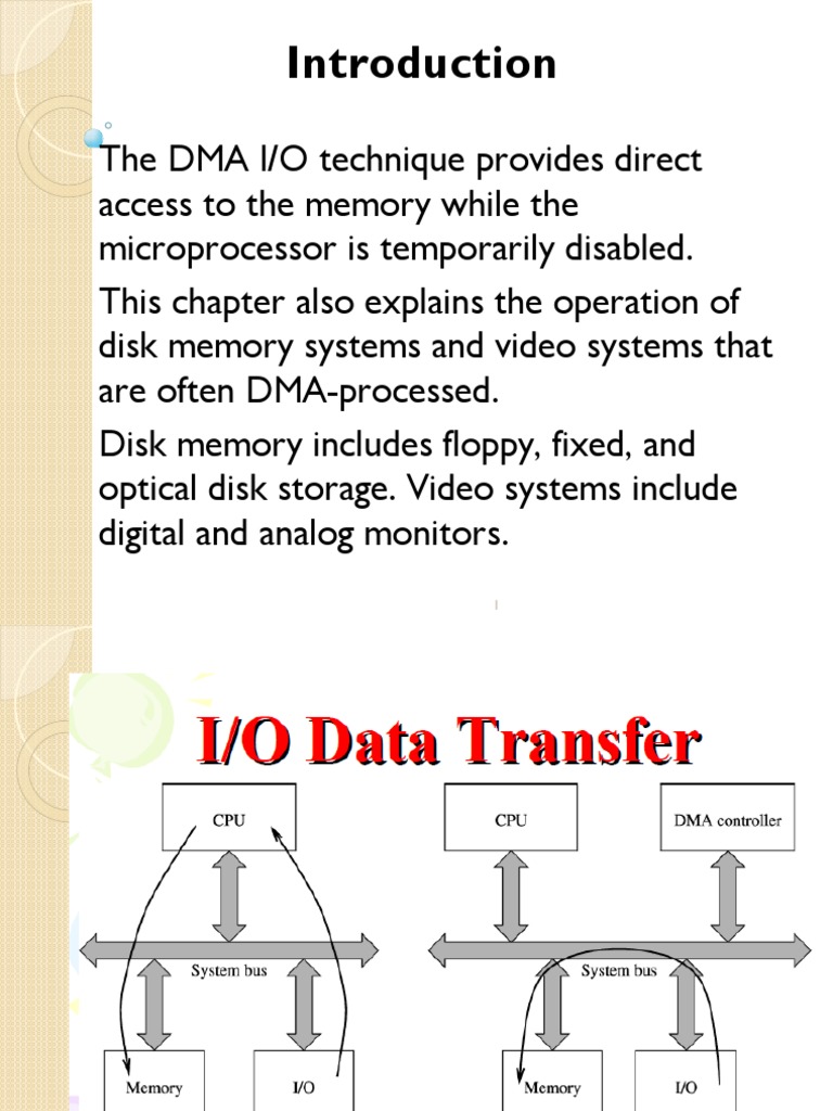 Direct Memory Access (DMA) Fundamentals: An Introduction to DMA ...
