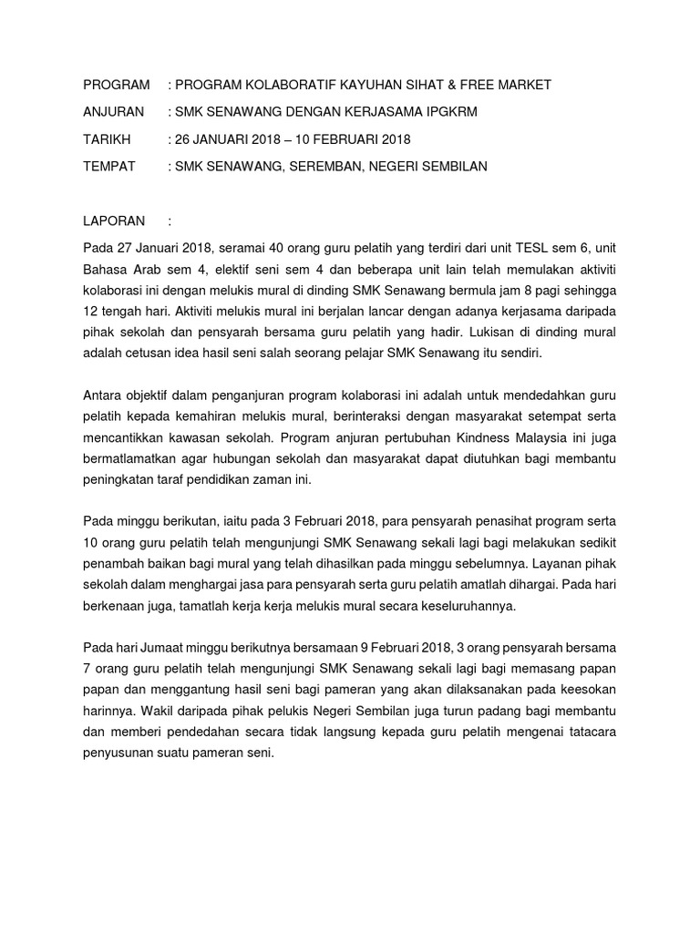 Laporan Pameran | PDF