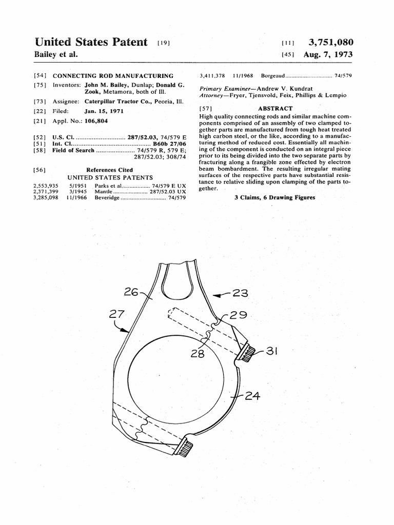 United States Patent 19 11, 3,751,080: Bailey Et Al. (45) Aug. 7, 1973 ...