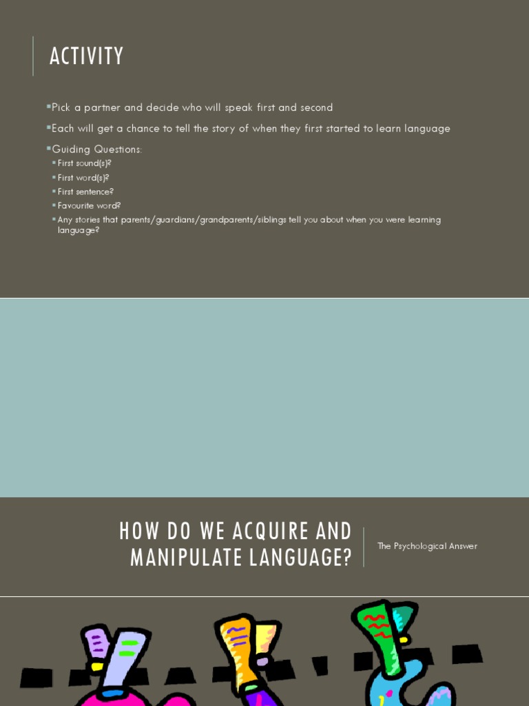 Language Development | PDF | Language Development | Symbols