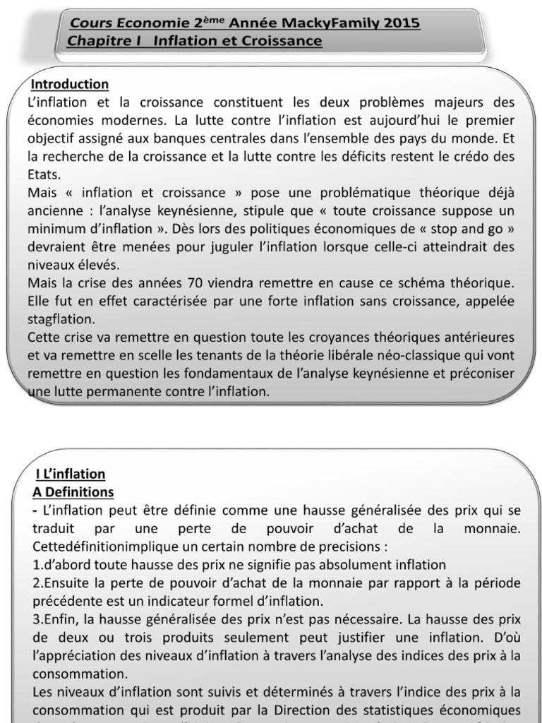 Cours Economie l2 | PDF