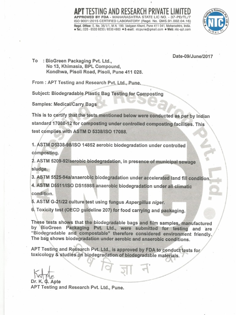 Indian Standard 17088-12 For Composting Under Controlled Composting ...