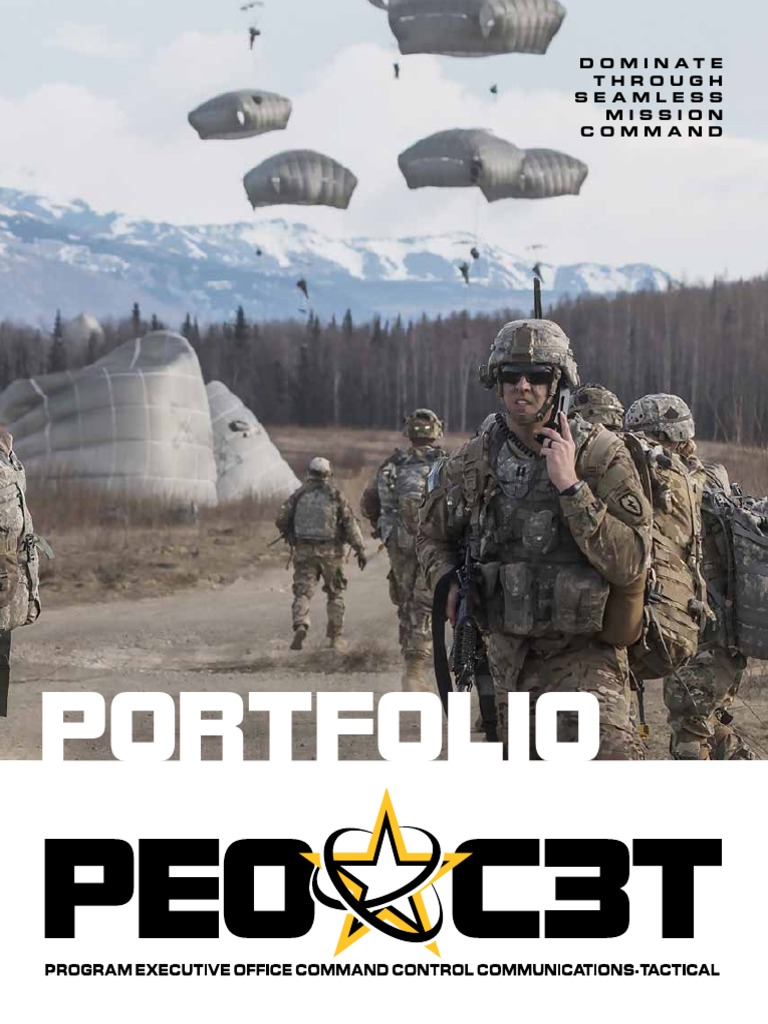 PEO C3T 2017 Portfolio Book | PDF | Military | Computing
