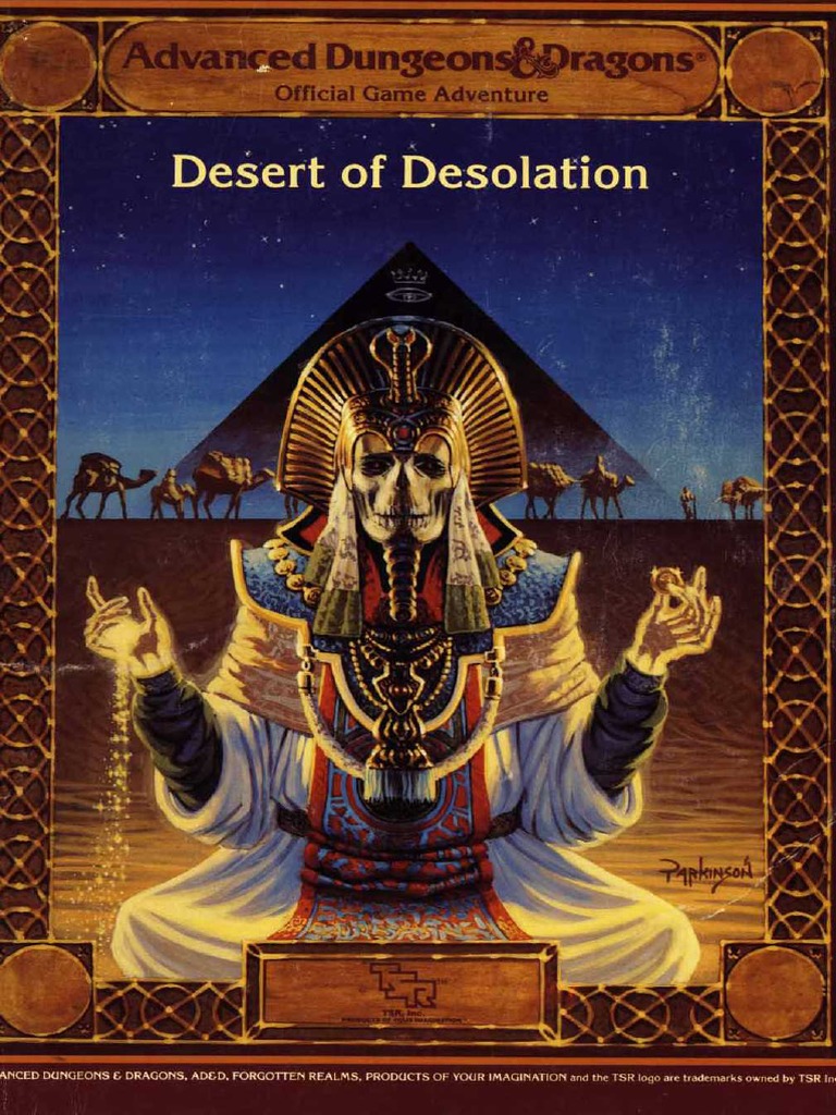 I3 - 5 - Desert of Desolation PDF | PDF