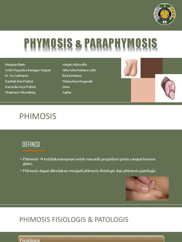 BST Haji Phymosis & Paraphymosis | PDF