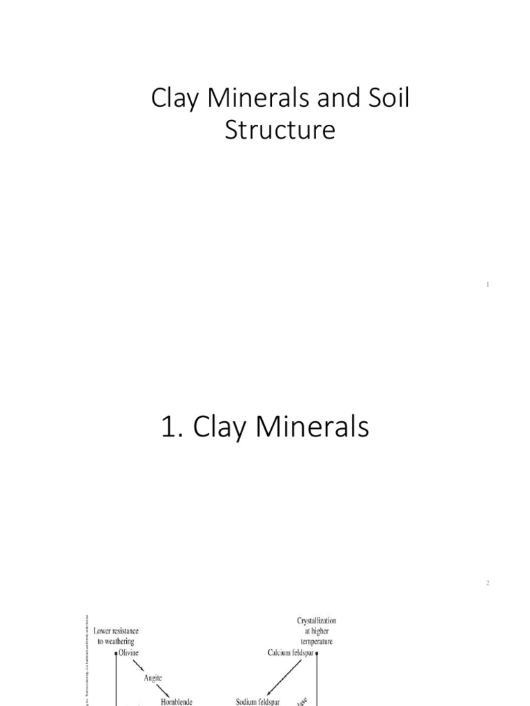 Kuliah 5 Clay Pdf Thermal Analysis Clay Minerals