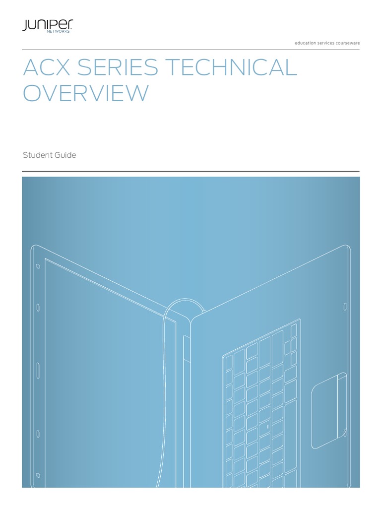ACX Series | PDF | Juniper Networks | Computer Network