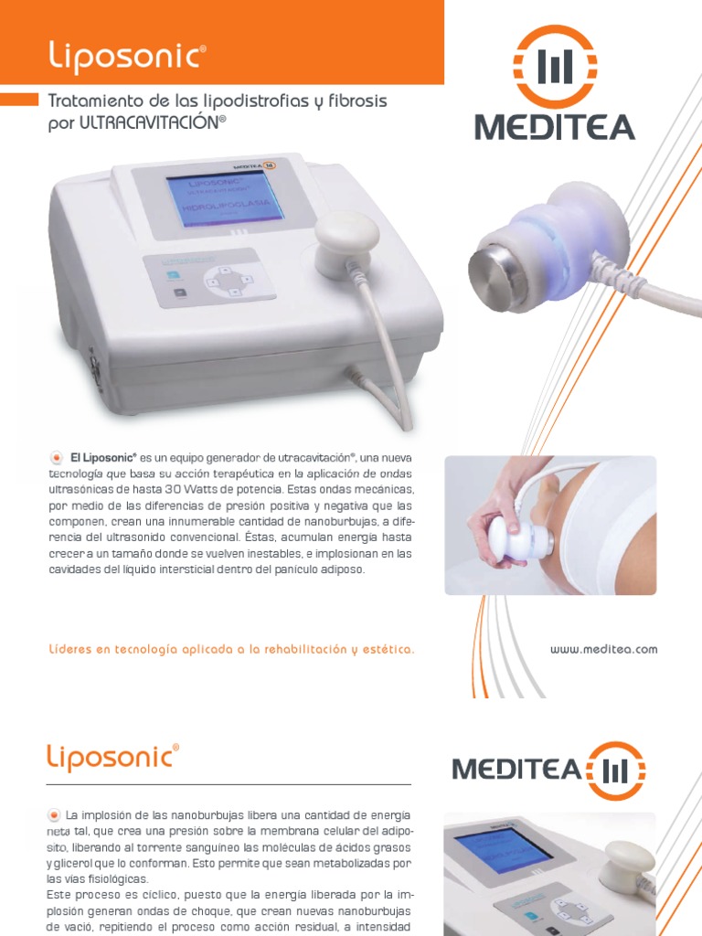 Lipo Sonic | PDF | Metabolismo | Ultrasonido