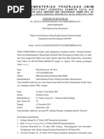 Contoh Adendum Surat Perjanjian Kontrak | PDF