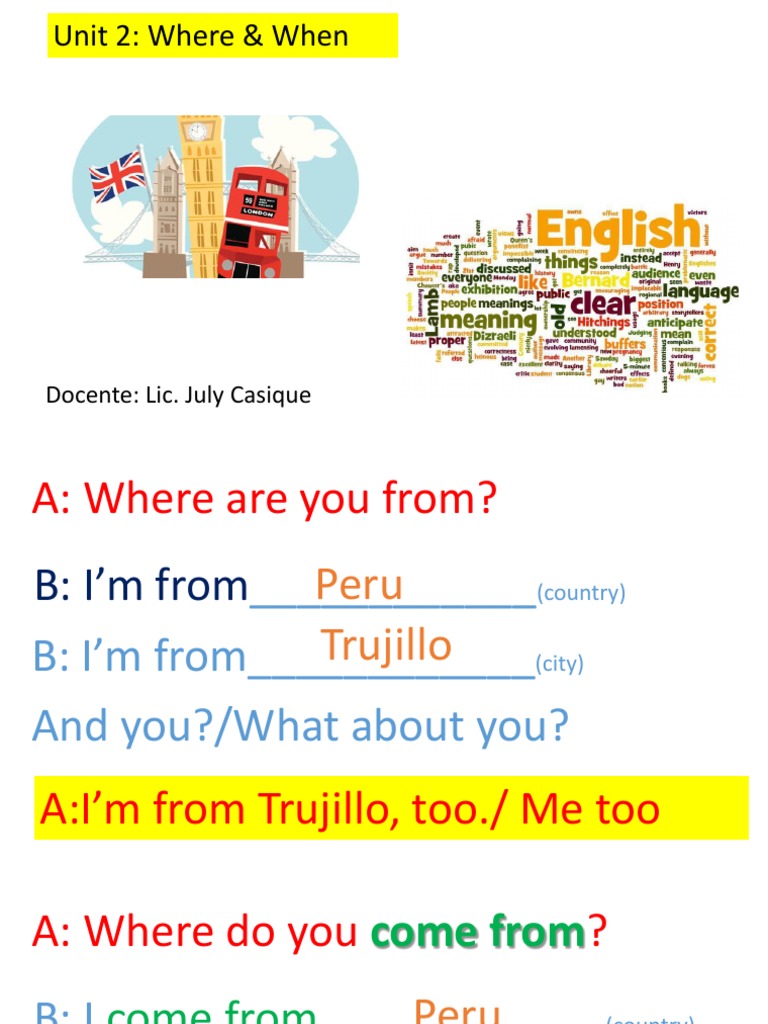 Unit 2 Elementary Global | PDF | Ecuador