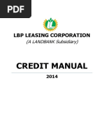 Credit Policy Manual | PDF | Credit | Finance & Money Management
