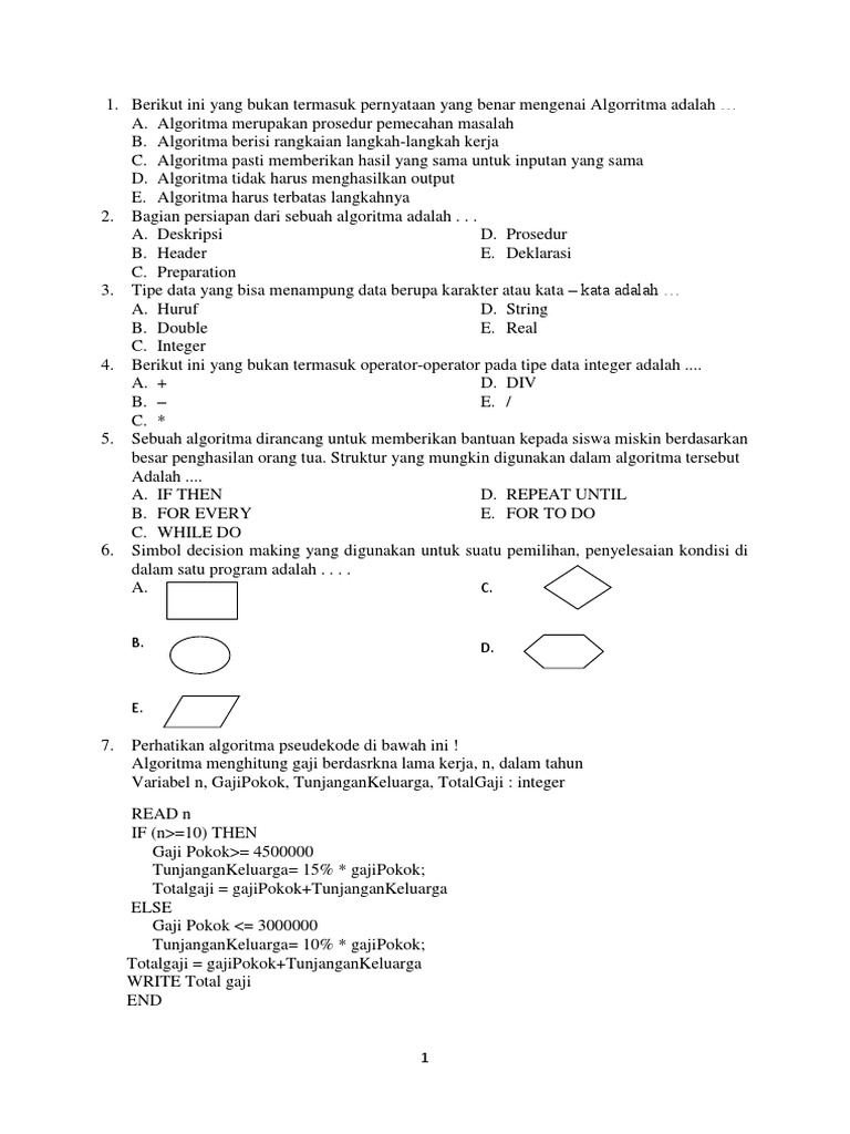 Soal Gabungan C1 Dan C2 Pdf