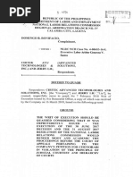 Omnibus Motion Sample Format | PDF | Defamation | Alternative Dispute ...