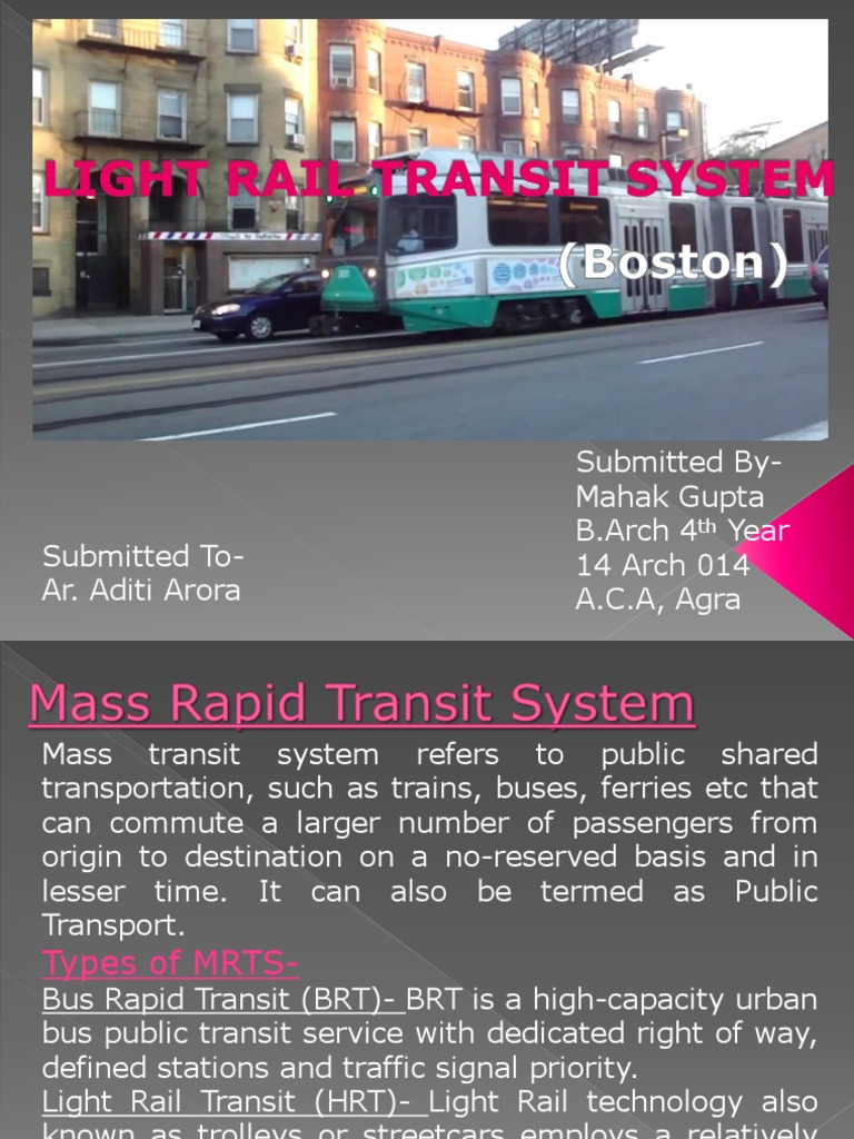 Light Rail Transit System Mahak | PDF | Light Rail | Public Transport