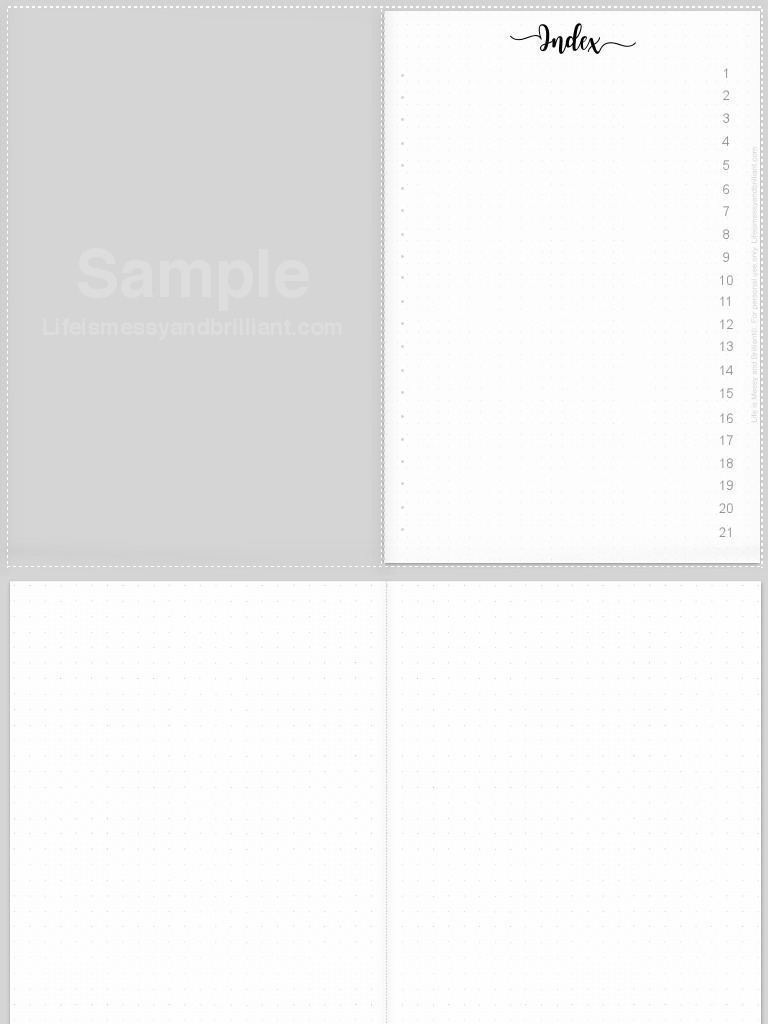 Free Digital Planner | PDF