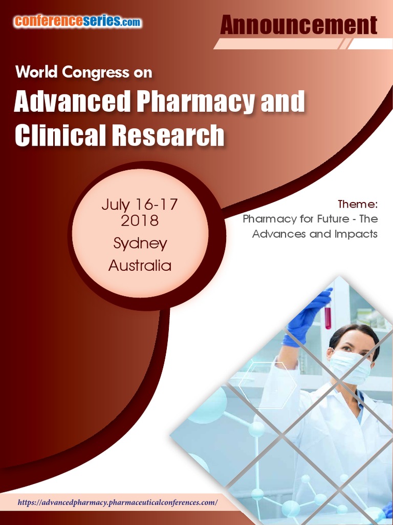 Advanced Pharmacy 2018 Conference Announcement | PDF | Australia | Pharmacy