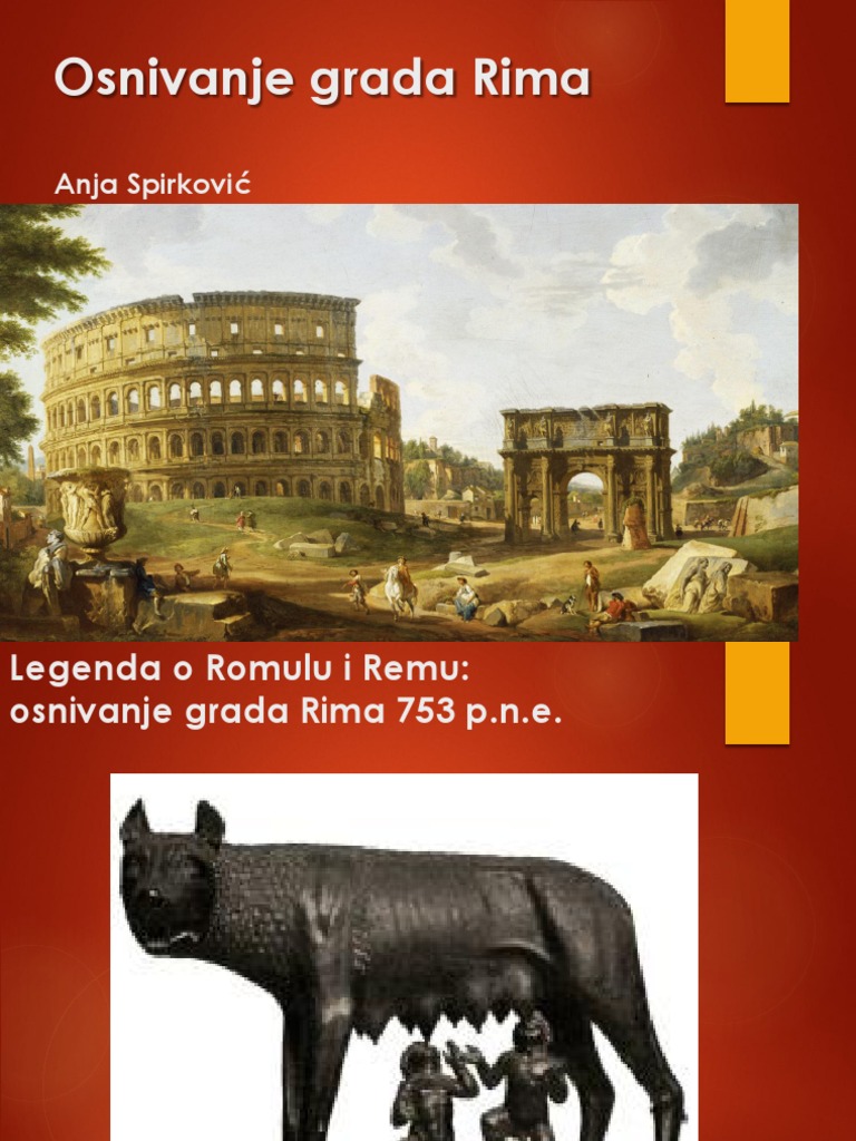 Osnivanje Grada Rima | PDF