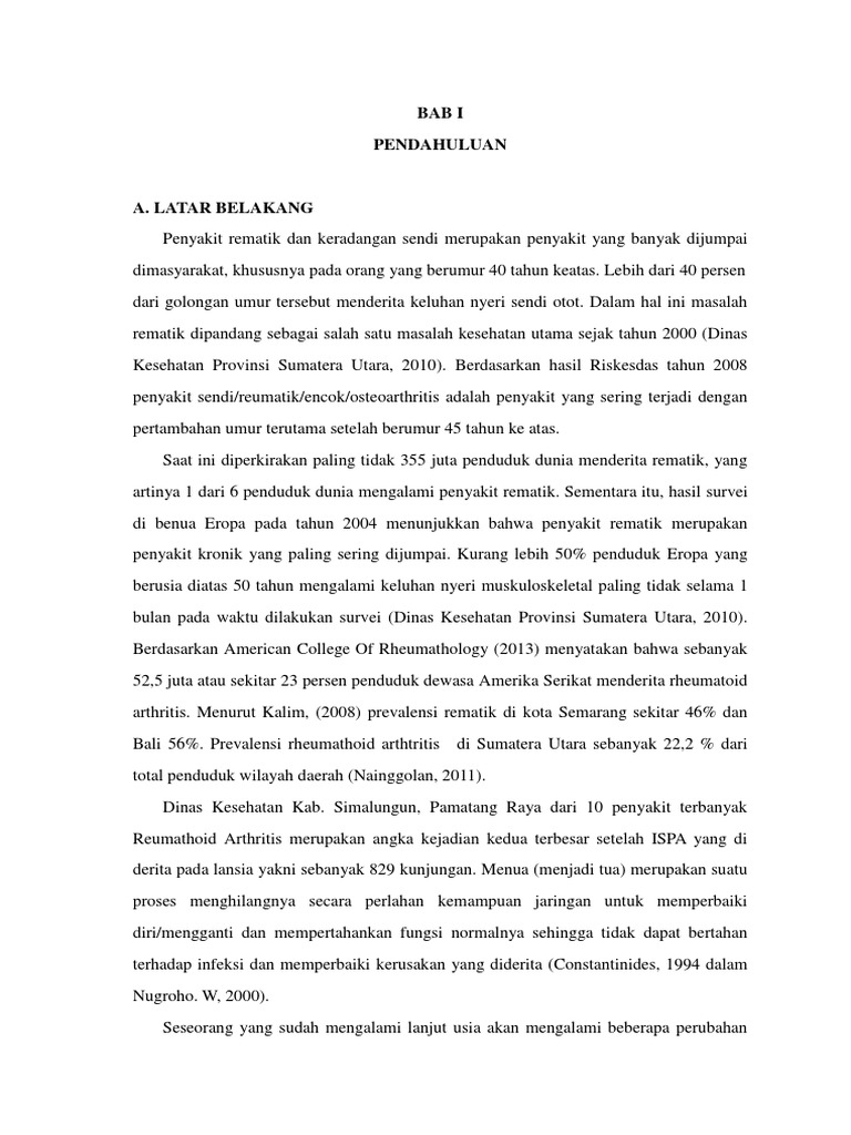 Proposal Bab 1 Dan Bab 2 | PDF