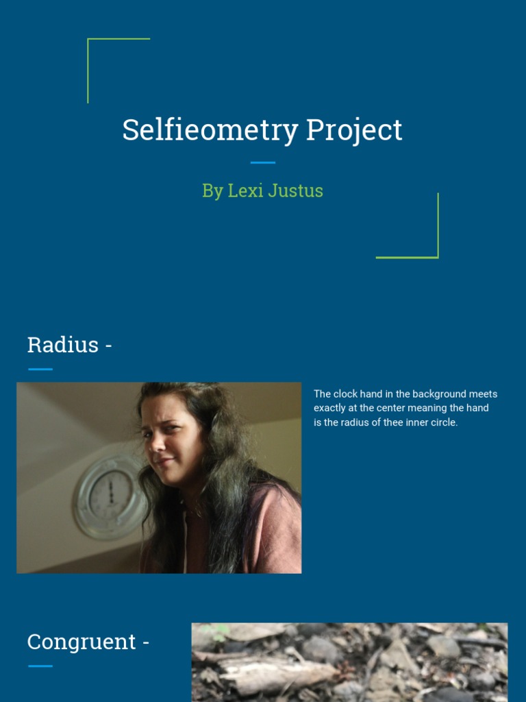 Justus Selfieometry Project | PDF | Circle | Perpendicular