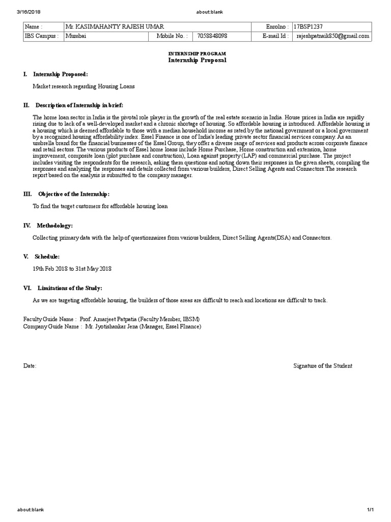 SIP Proposal | PDF | Affordable Housing | Business Economics