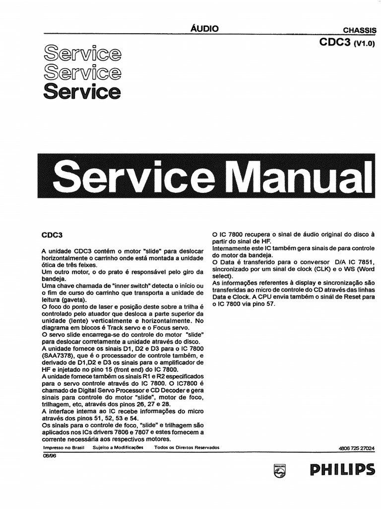 Philips Cdc3 | PDF